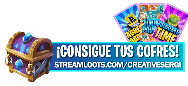 Creativesergi | Streamloots | 🎁 Compra cofres e interactúa en sus directos