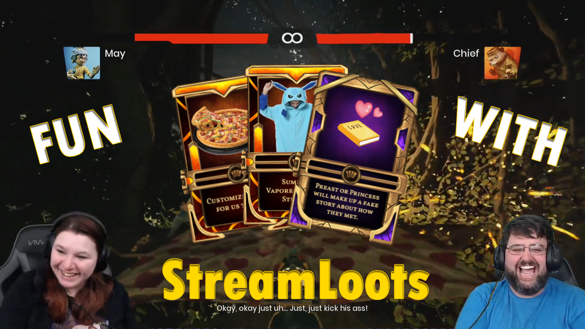 Streamloots | Thegcu | Support me with Streamloots.